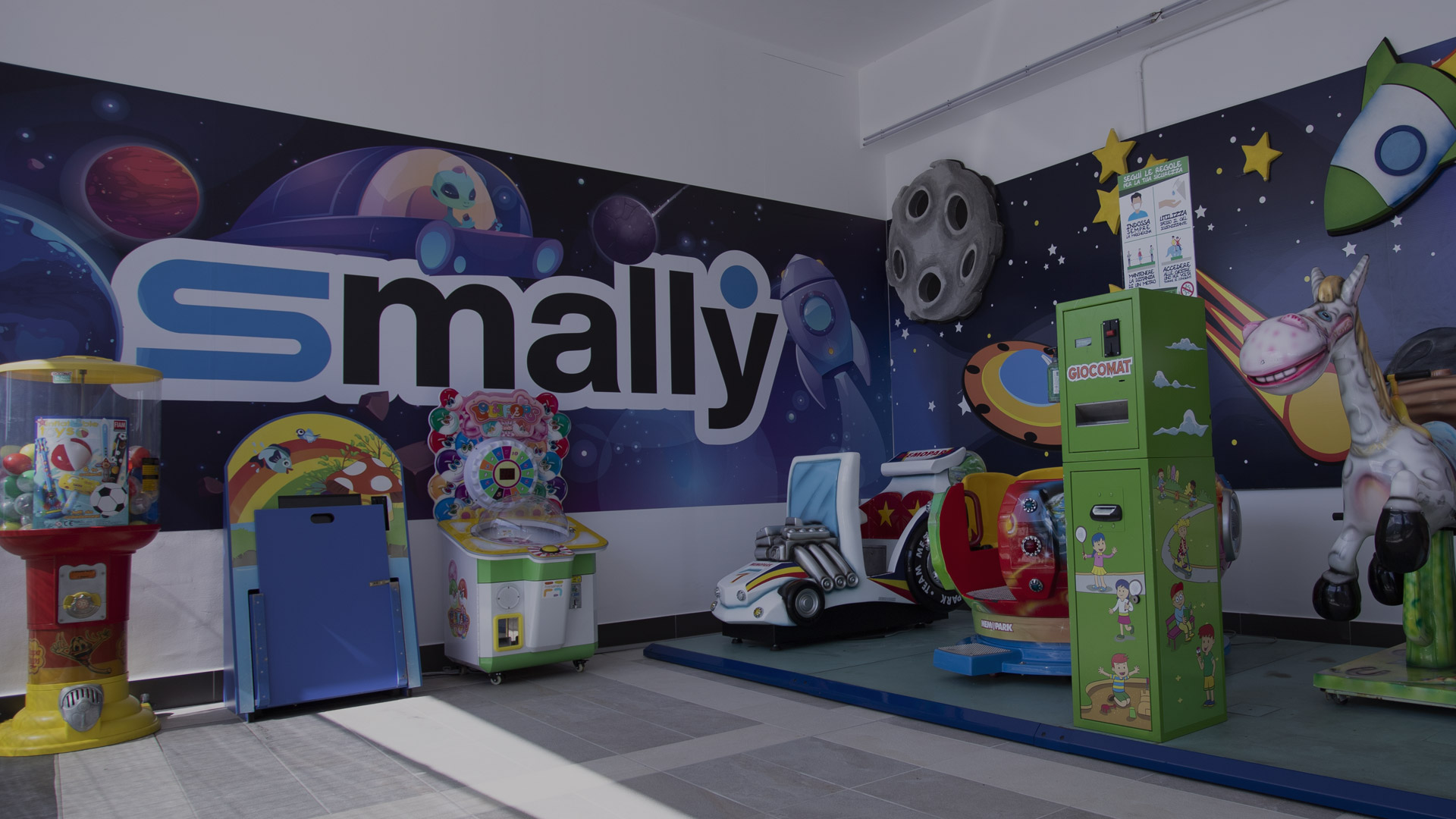 Smally un area divertimento per i più piccini allo Small centro commerciale